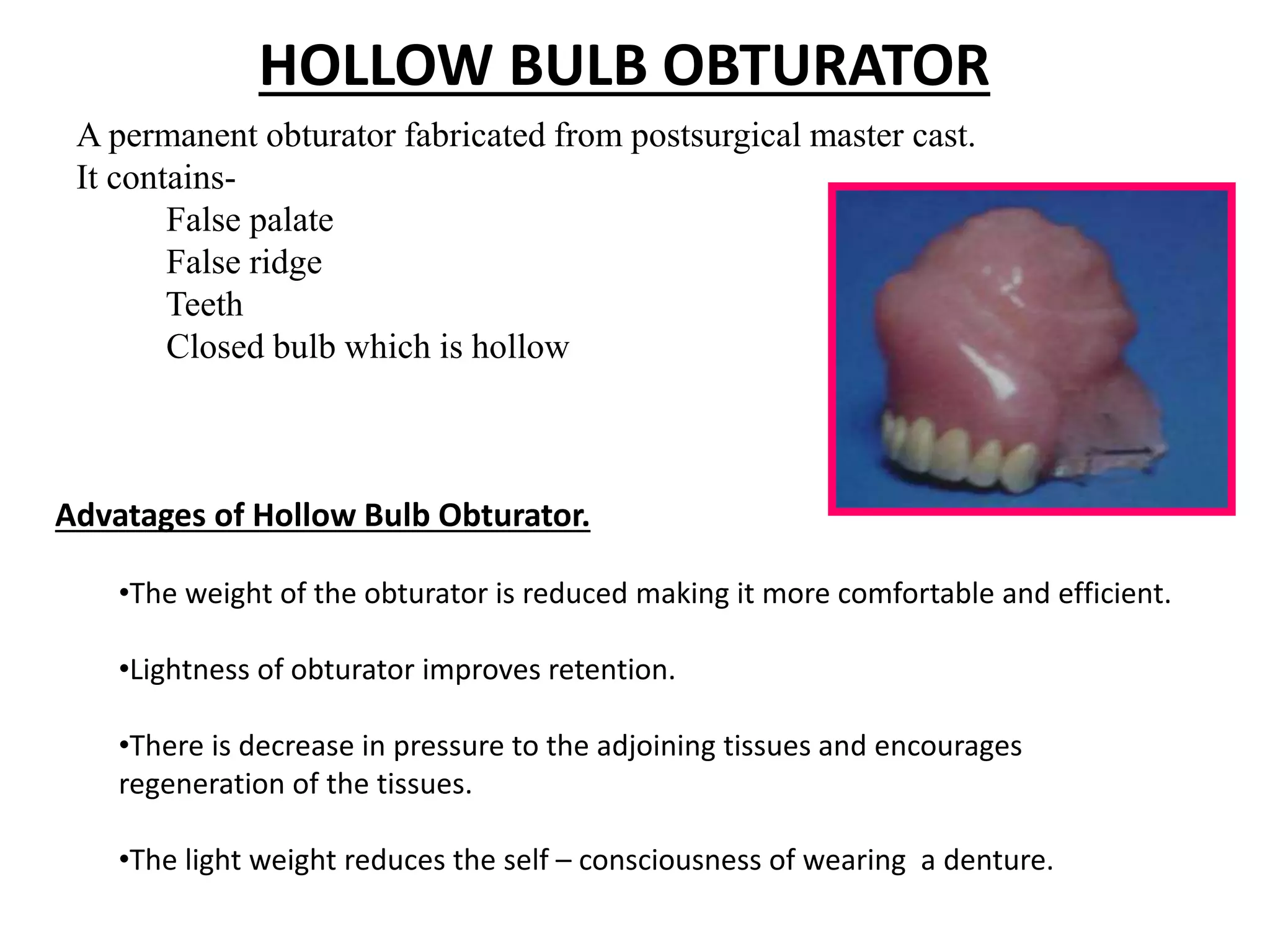 Unit 2 Obturators.pptx