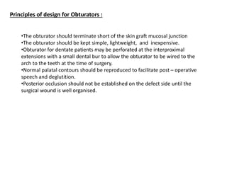 Unit 2 Obturators.pptx
