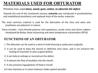 Unit 2 Obturators.pptx