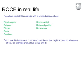 Unit2 Operational Ratios | PPTX | Stocks and Bonds | Personal Investing