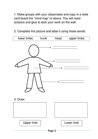 Unit 2 our body | PDF