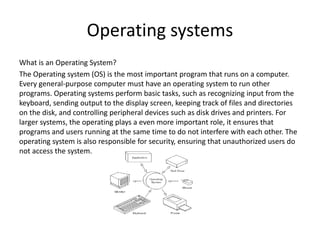 Unit 2 p2 | PPTX | Operating Systems | Computer Software and Applications