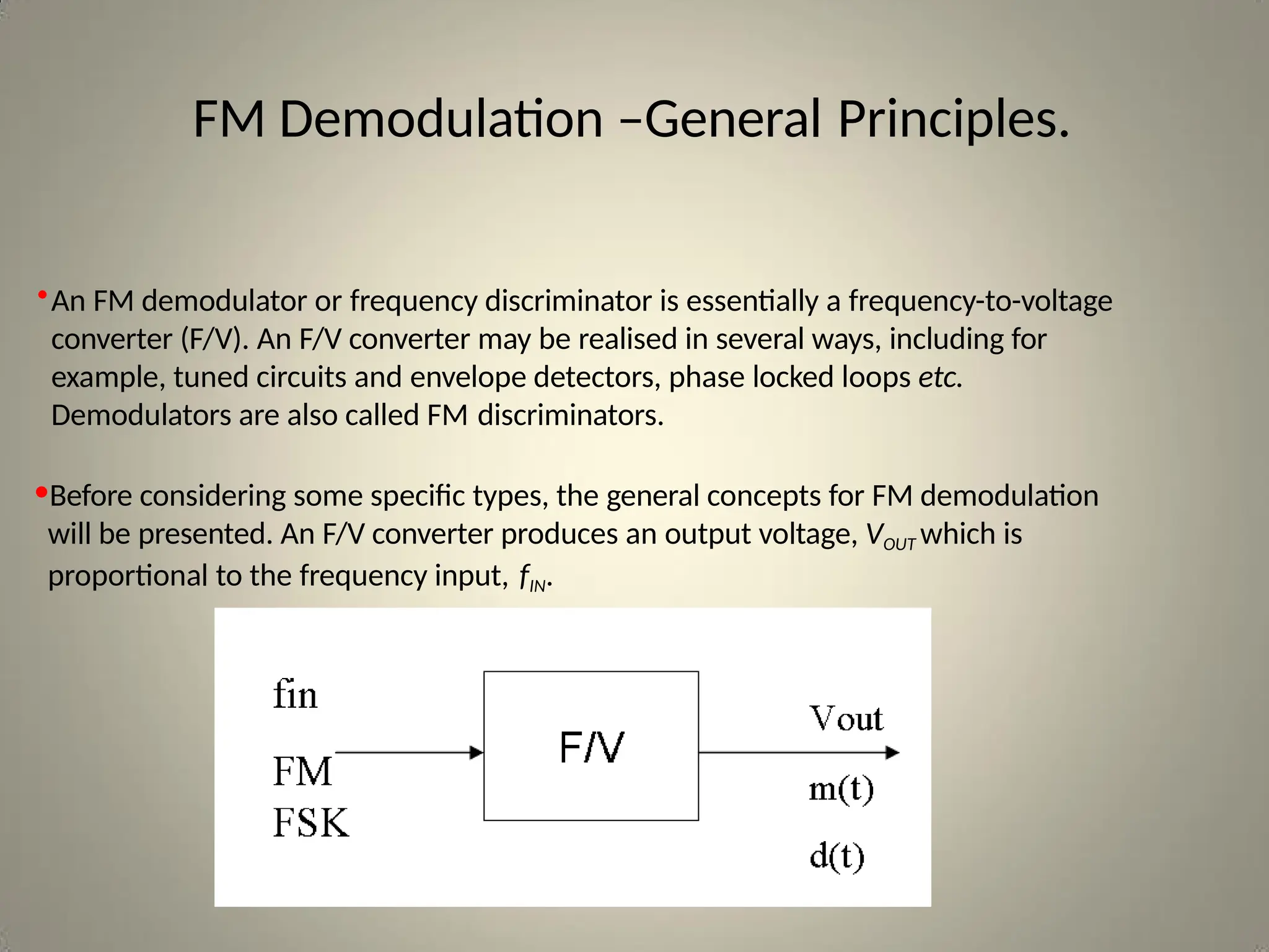 ANGLE MODULATION -Waveform &Its Characteristics | PPT