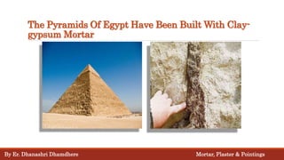 Plastering and pointing | PPTX