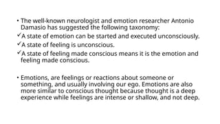Unit 2 Emotion and Feelings(Introduction) | PPTX