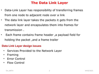 Computer network data link layerunit2 part1.pptx