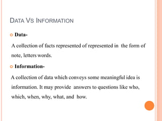 Unit 2 part 1 data processing | PPT