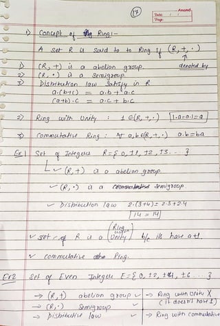 Algebraic Structure Part 2 DSTL | PDF