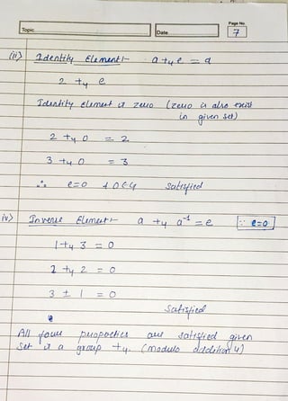 Algebraic Structure Part 2 DSTL | PDF