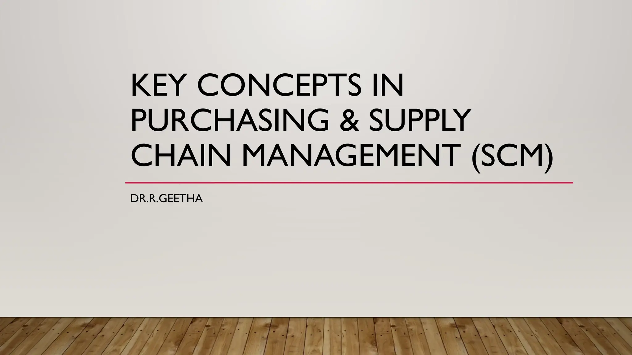 purchasing in supply chain management with its dimensions | PPTX