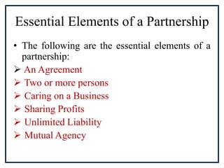 Unit 2 partnership_act_1932 | PPT