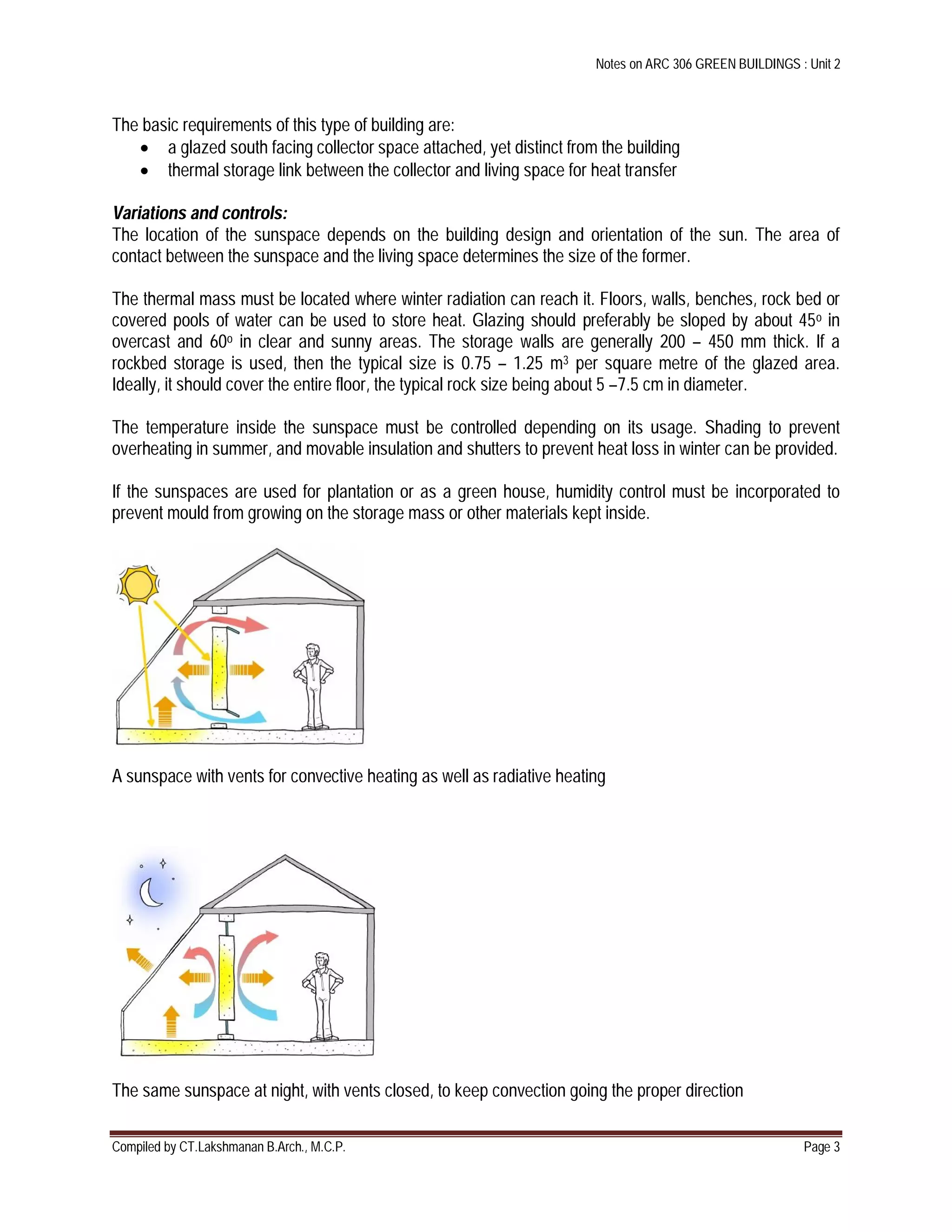 Green Buildings-passive heating techniques | PDF