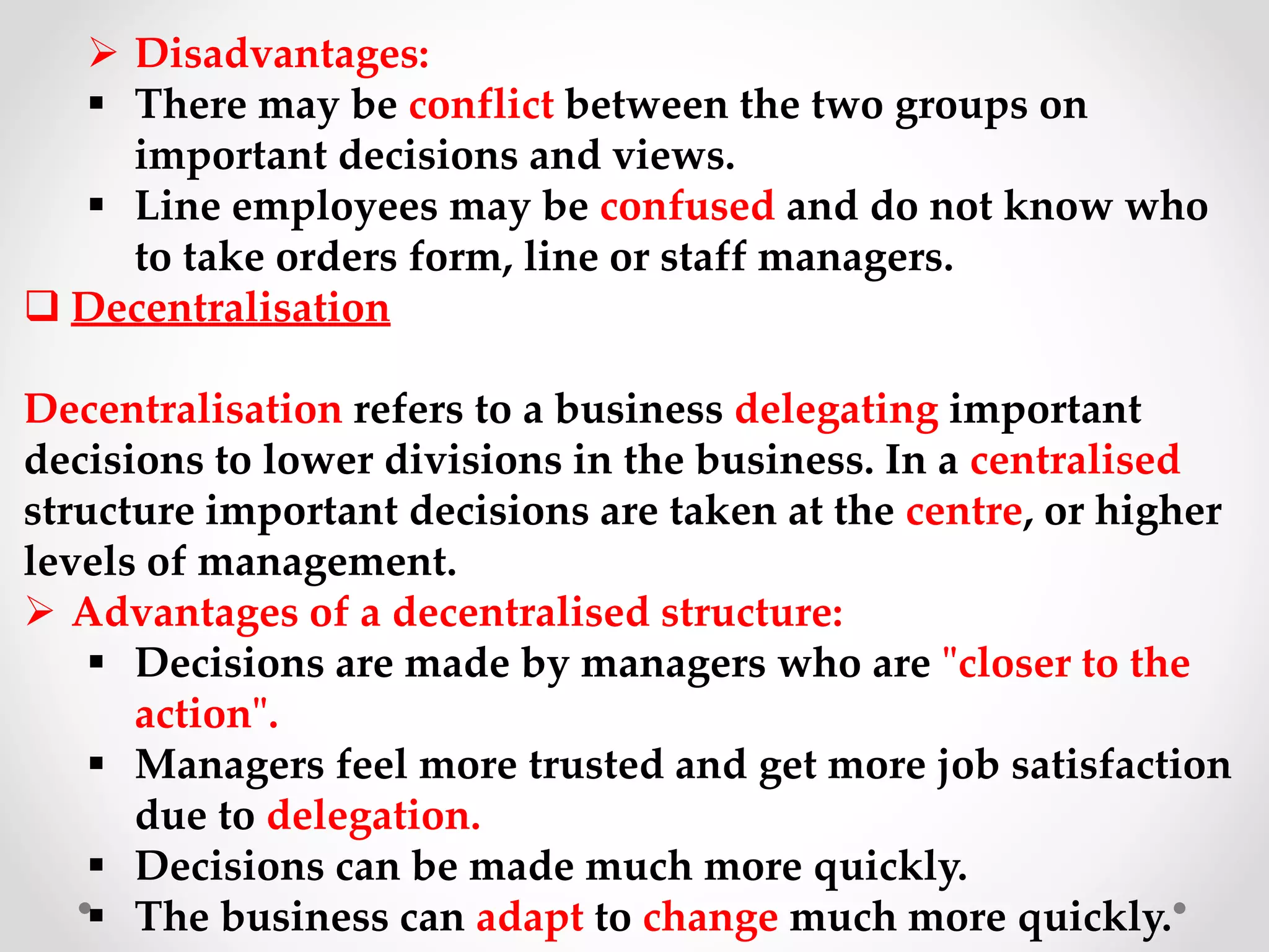 IGCSE BUsiness Studies Unit 2 people in business lecture ppt | PPTX