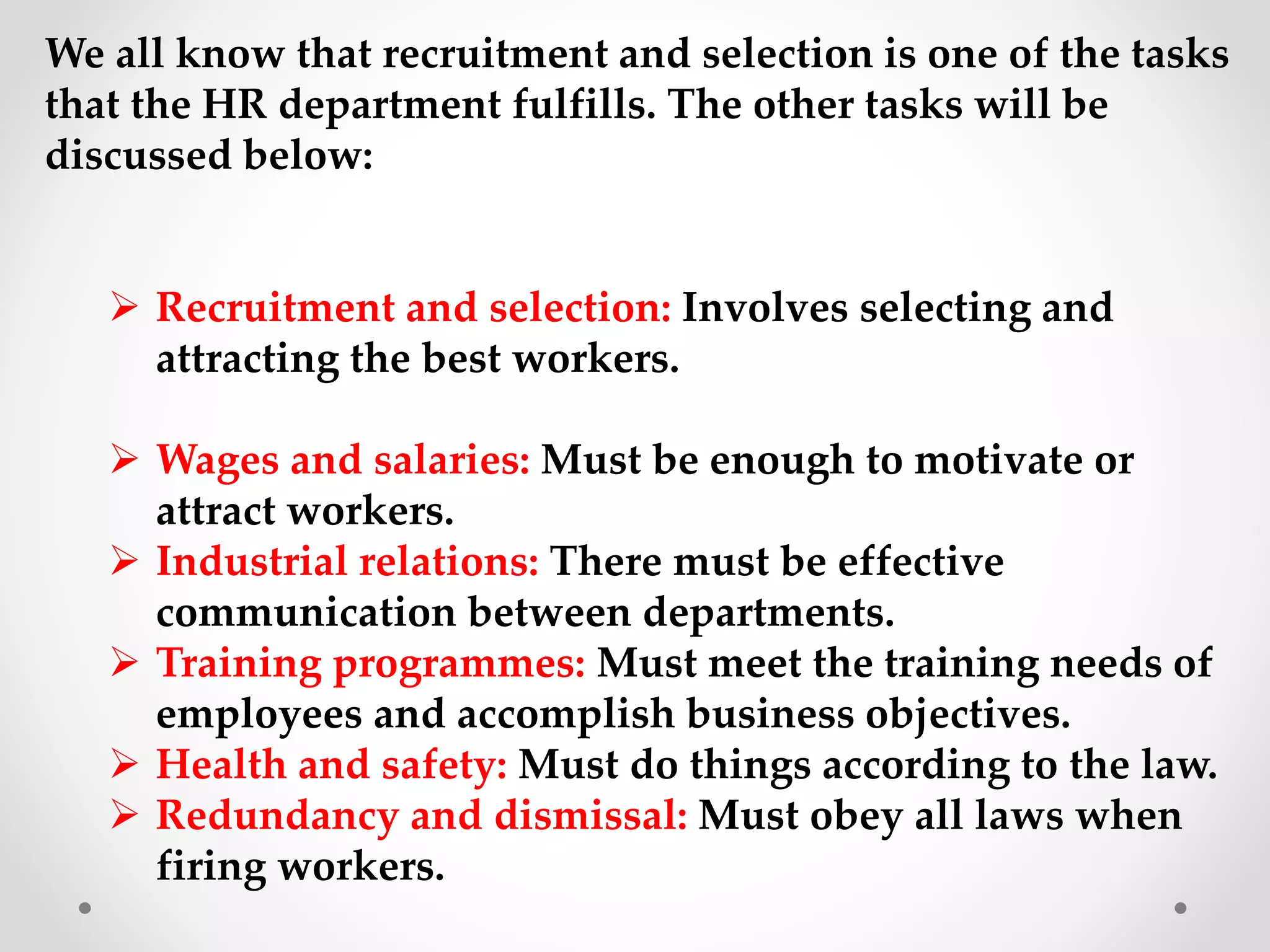 IGCSE BUsiness Studies Unit 2 people in business lecture ppt | PPTX