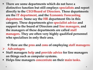 IGCSE BUsiness Studies Unit 2 people in business lecture ppt | PPTX