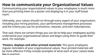 UNIT 2 Personal and organiztional Values.pptx