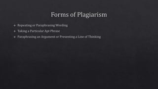 Unit 2 Plagiarism and Academic Integrity | PPT
