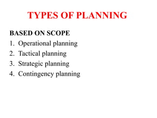 Principles of Management: Unit-2 Planning.ppt