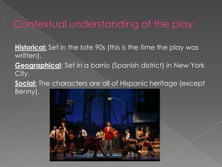 Unit 2 powerpoint (In the Heights) | PPTX