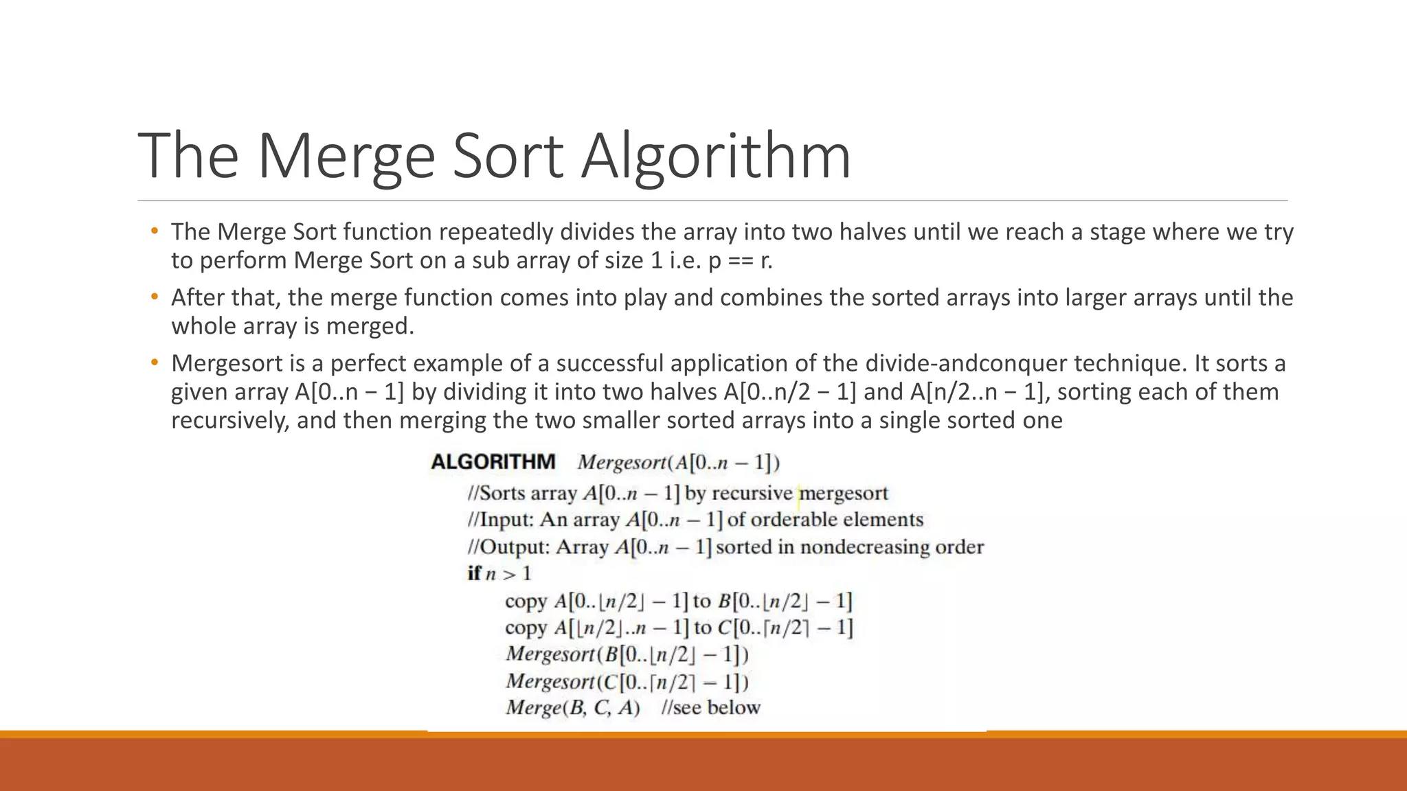 Divide and Conquer / Greedy Techniques | PPTX | Programming Languages | Computing