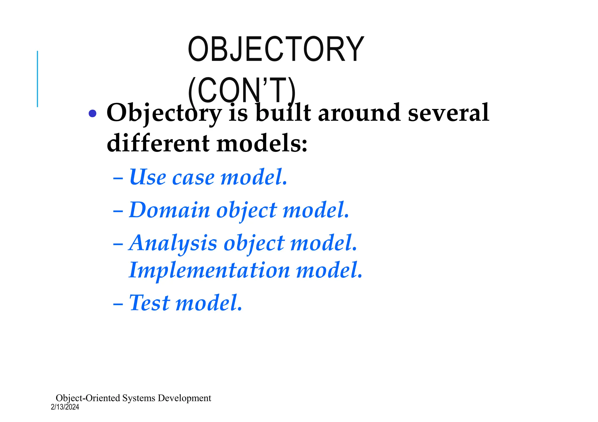 Unit2 Object Oriented Methodologies Pptpptx 