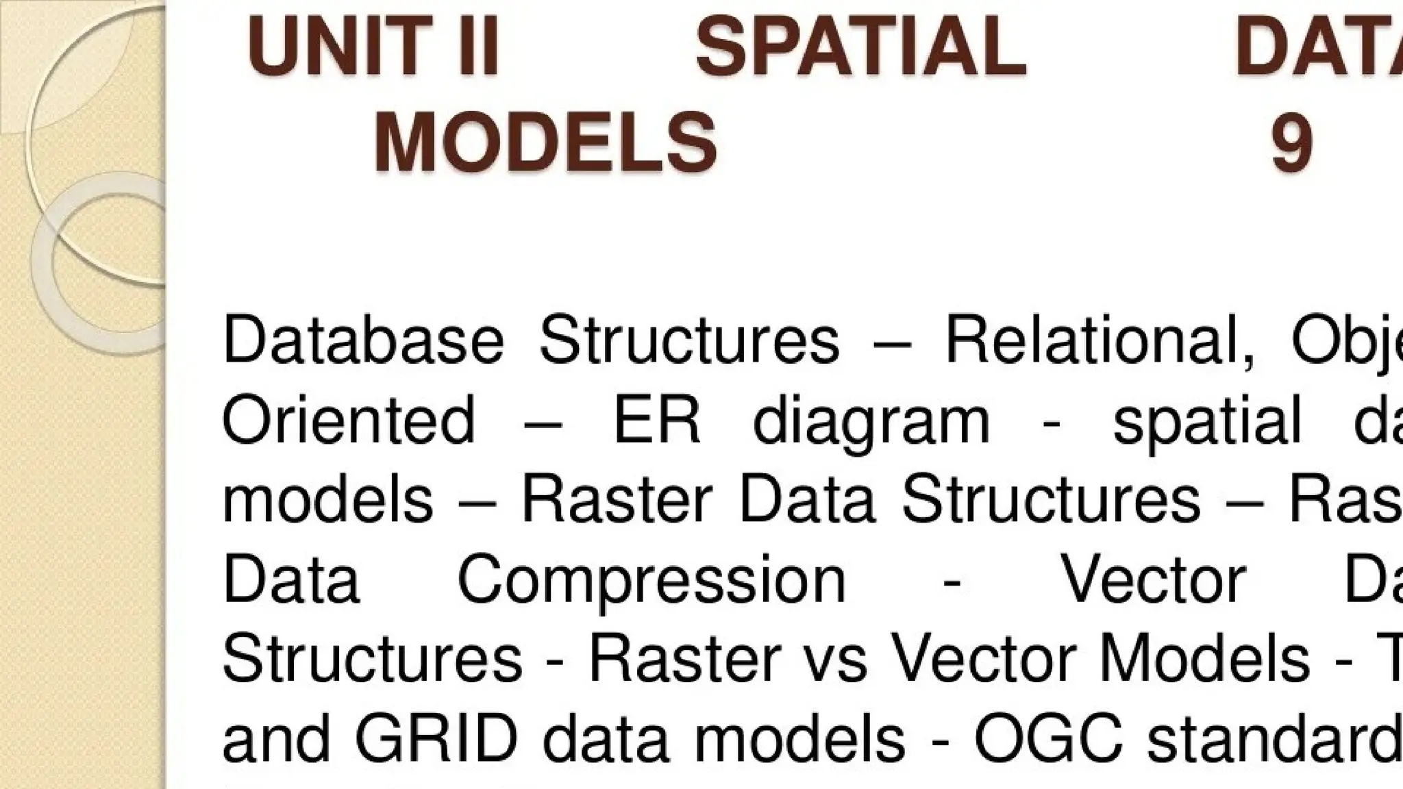 fundamentals of gis concepts and its methods | PPTX