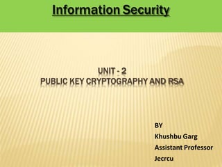 PRINCIPLES OF INFORMATION SYSTEM SECURITY | PPT