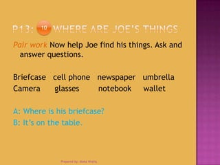 Pre-intermediate, Interchange, Unit 2 presentation | PPT