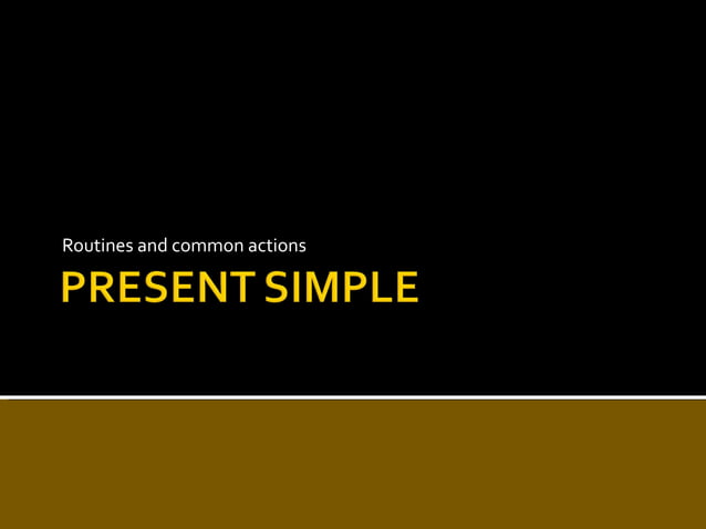 Unit 2 presentsimple | PPT
