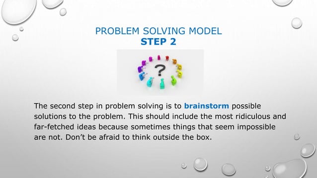 Unit2 problem solving | PPTX | Education