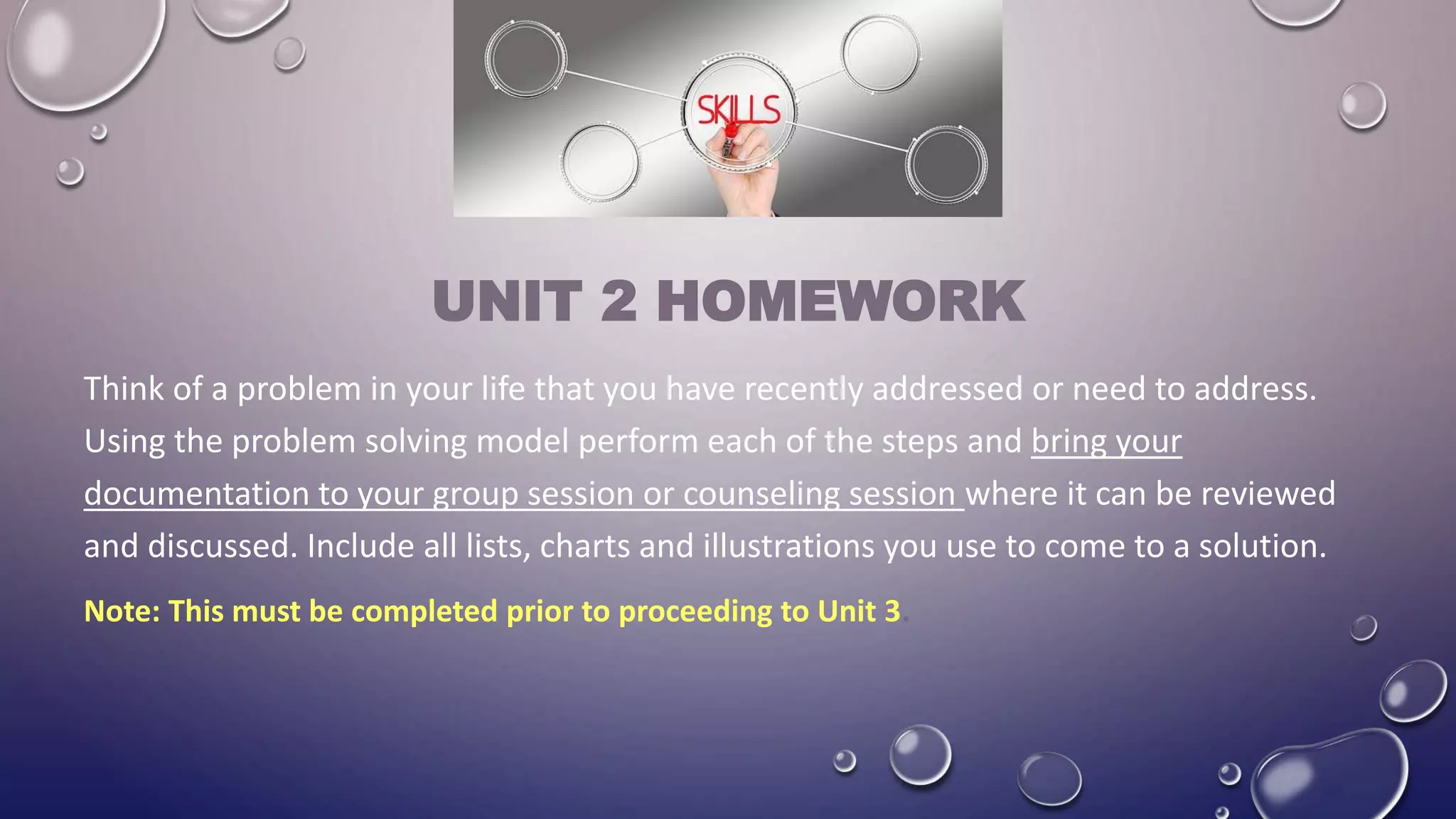 Unit 2 Problem Solving Ppt