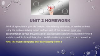 Unit 2 Problem Solving | PPT
