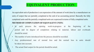 UNIT 2 PROCESS COSTING.pptx