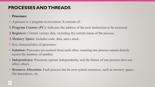 Process management- This ppt contains all required information regarding operating system ...