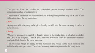 Process management- This ppt contains all required information ...