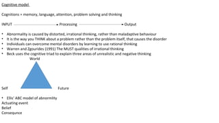 Unit 2 psychology revision powerpoint | ODP