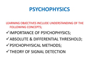 Unit 2 Psychophysics.pptx