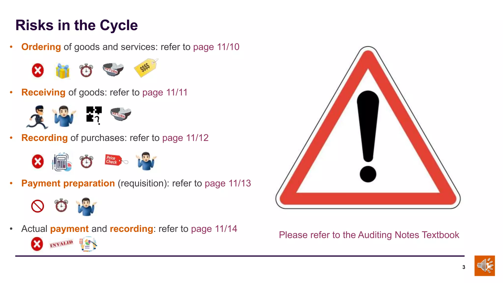 Unit 2 Purchases and Payments Cycle - Part 5 Risks (1).pptx