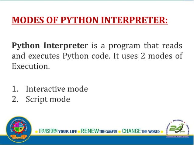 Unit 2 python | PPT