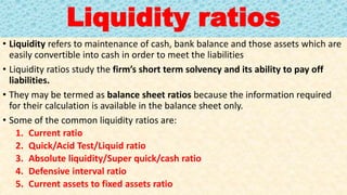 Unit 2 Ratio Analysis.ppt