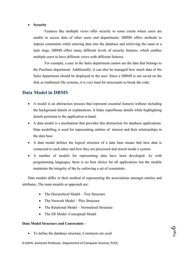 Unit 2 rdbms study_material | PDF