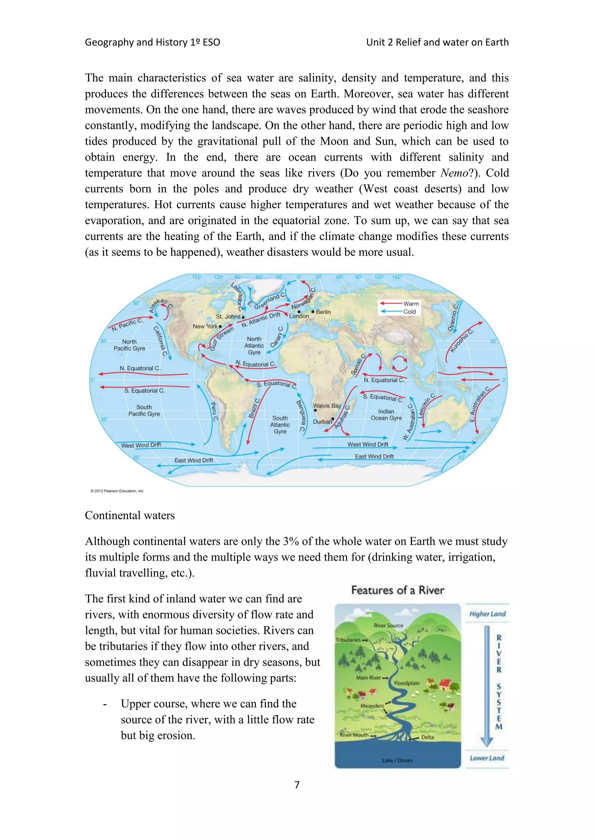 Unit 2 relief and water on earth wiki | PDF