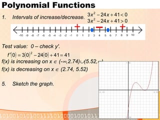 Polynomial Functions Review | PPT