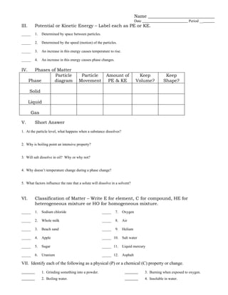 Unit 2 review h | PDF