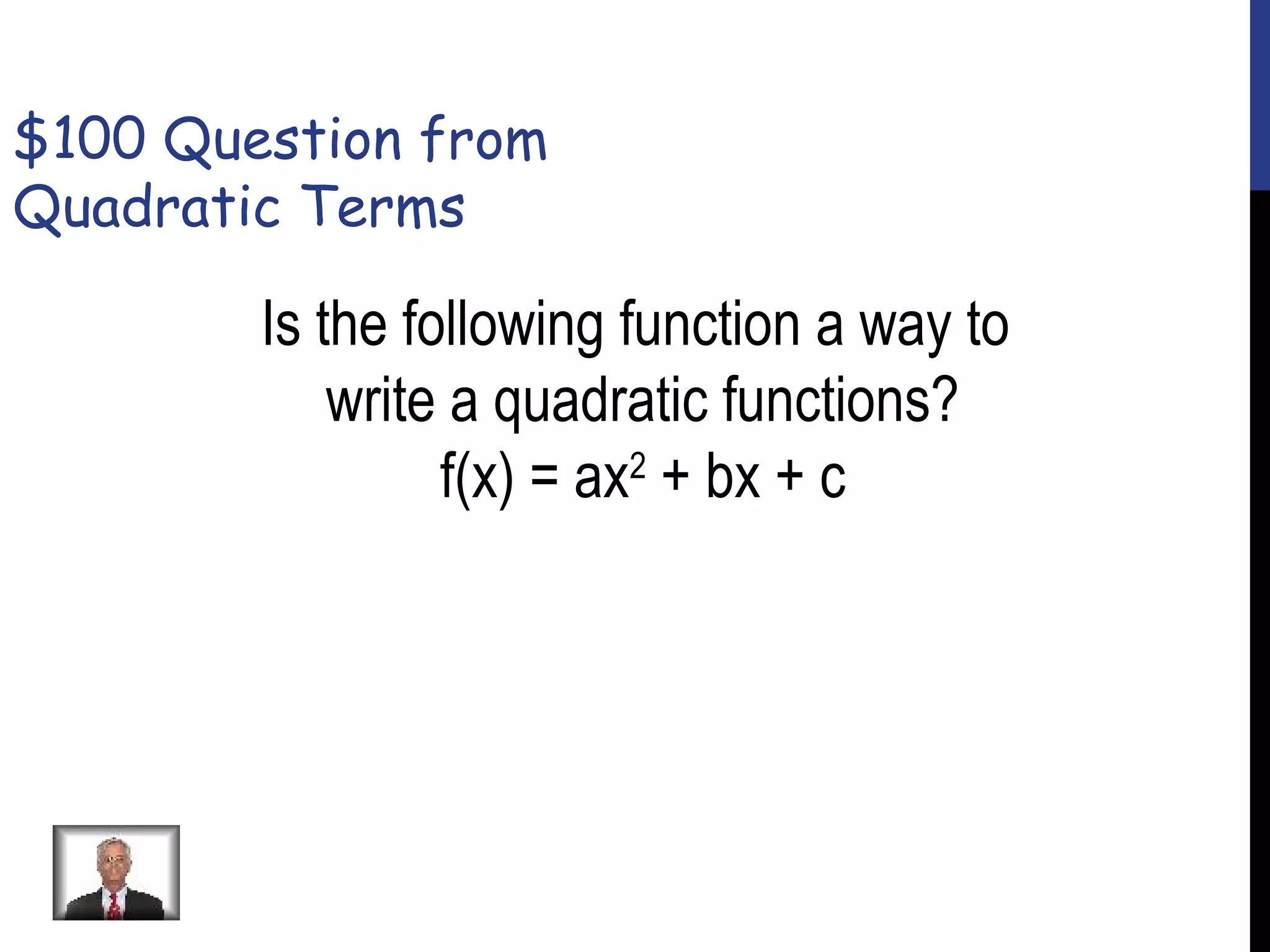 Unit 2 review jeopardy game(2) | PPT