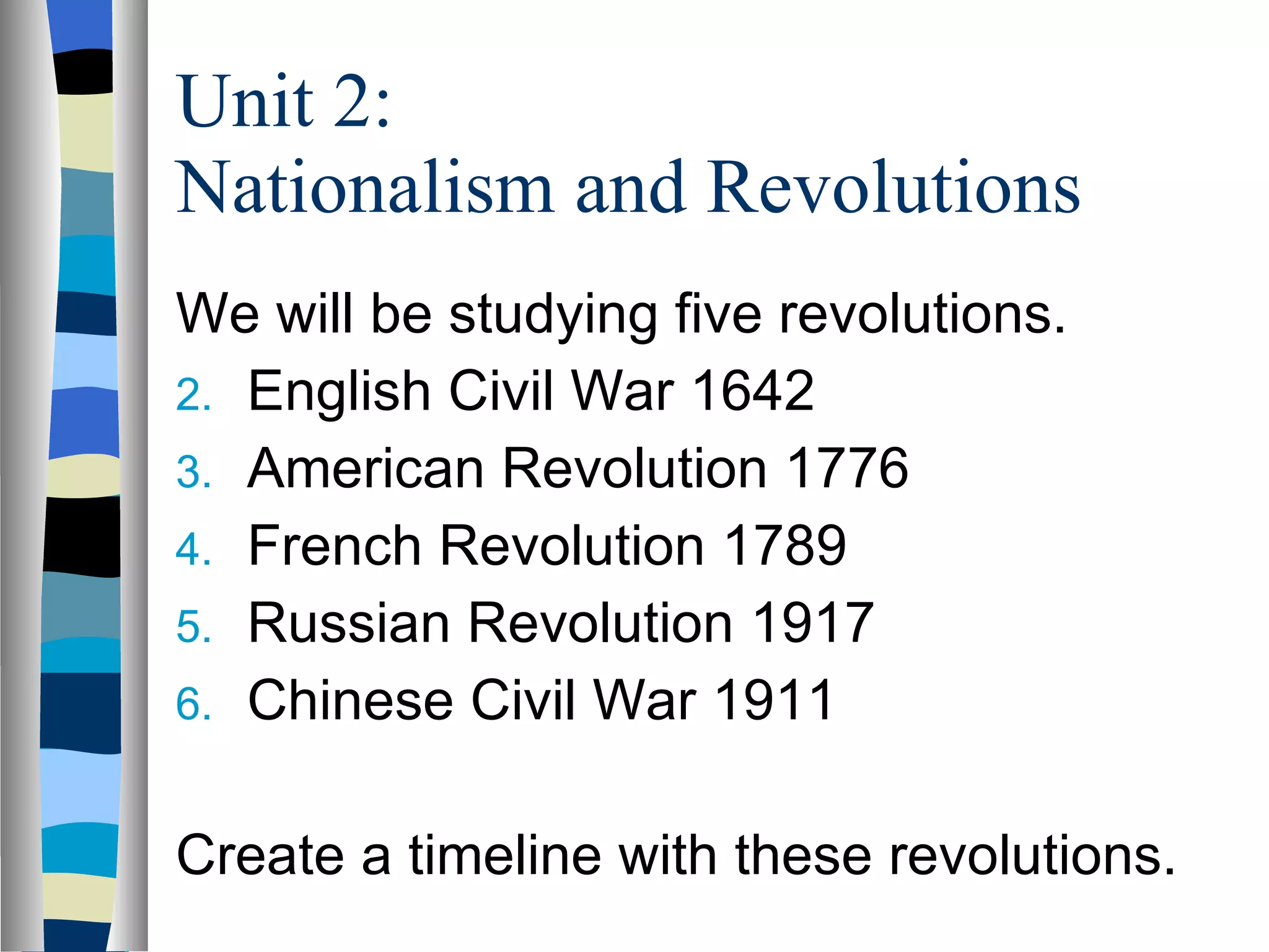 Unit2 revolutions3 | PPT