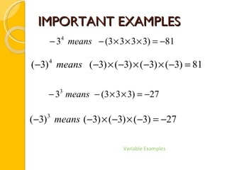 Exponents Review | PPT