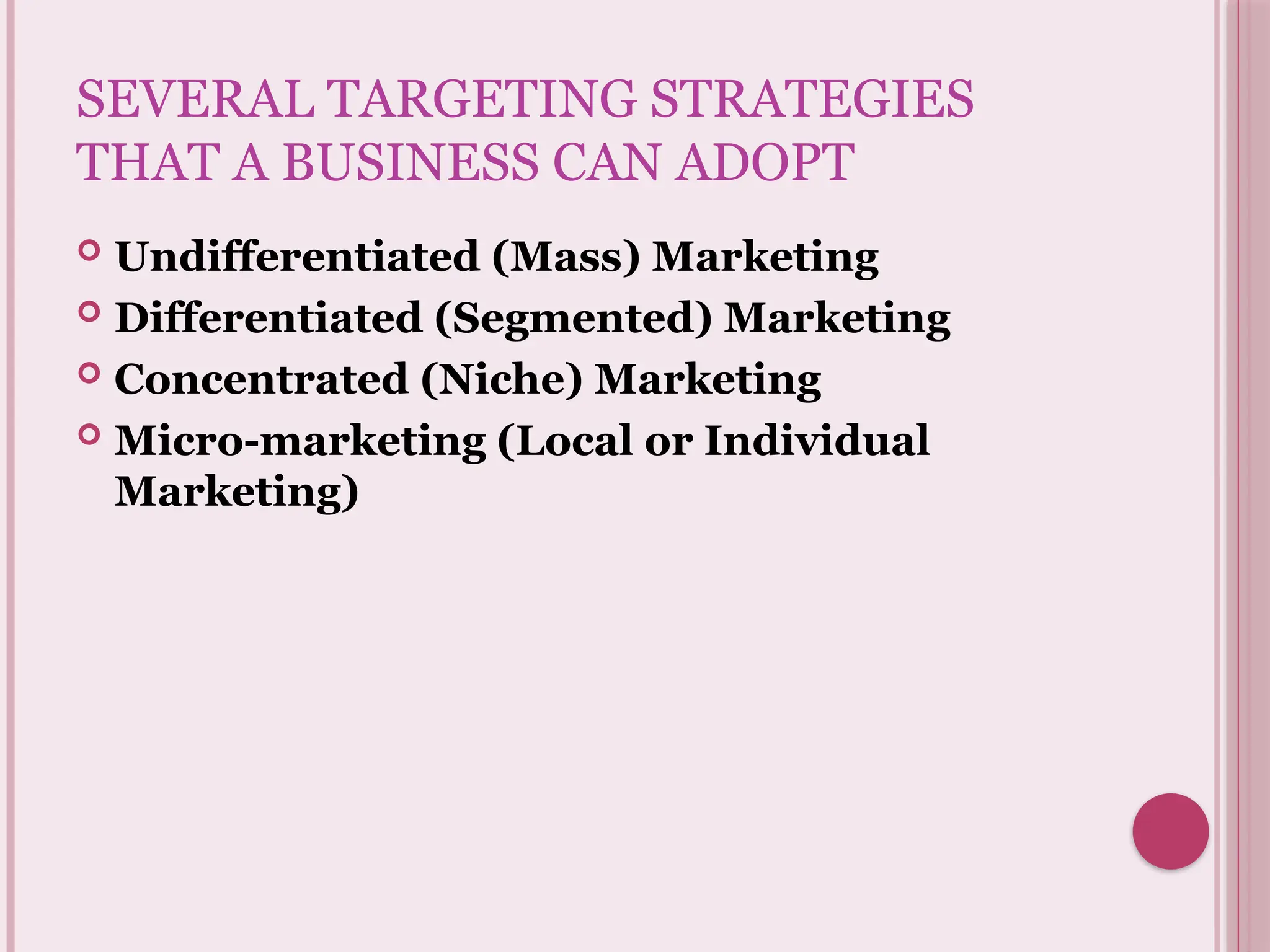 UNIT 2 RM.pptx MARKET SEGMENTATION , TARGETING AND POSITIONING | PPTX