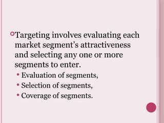 UNIT 2 RM.pptx MARKET SEGMENTATION , TARGETING AND POSITIONING | PPT