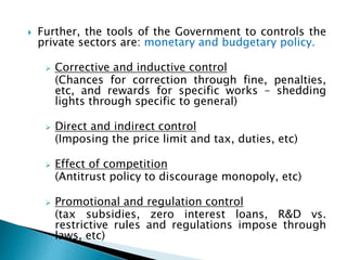 role of government | PPT